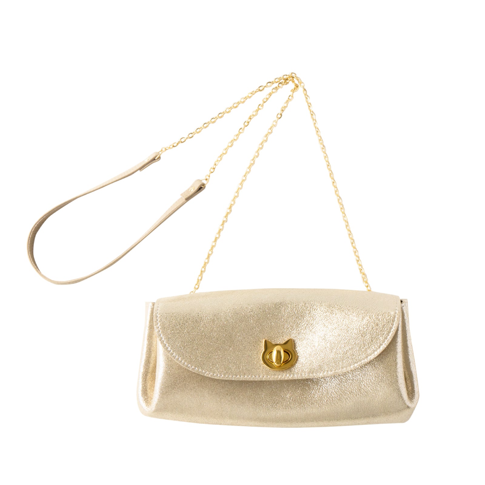 Sparkling Shell Pochette CAT / Gold -Philosophii