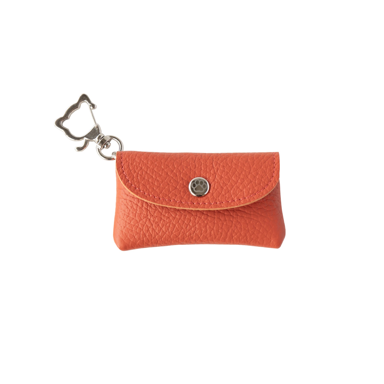 Flap Keyring Furnya Nano Cuir Mache / Scarlet -Philosophii